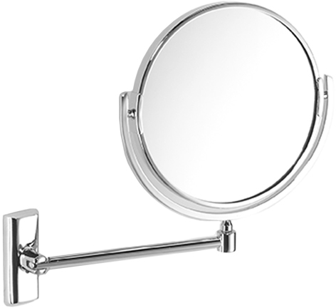 Plain / magnifying (x5) pivotal mirror - Samuel Heath UK