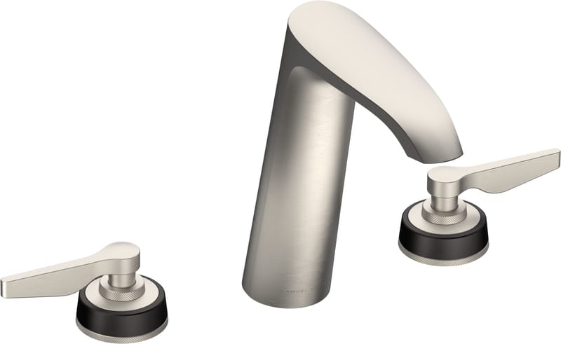 3 Hole lavatory filler, 8 5/16" spout height - Samuel Heath US