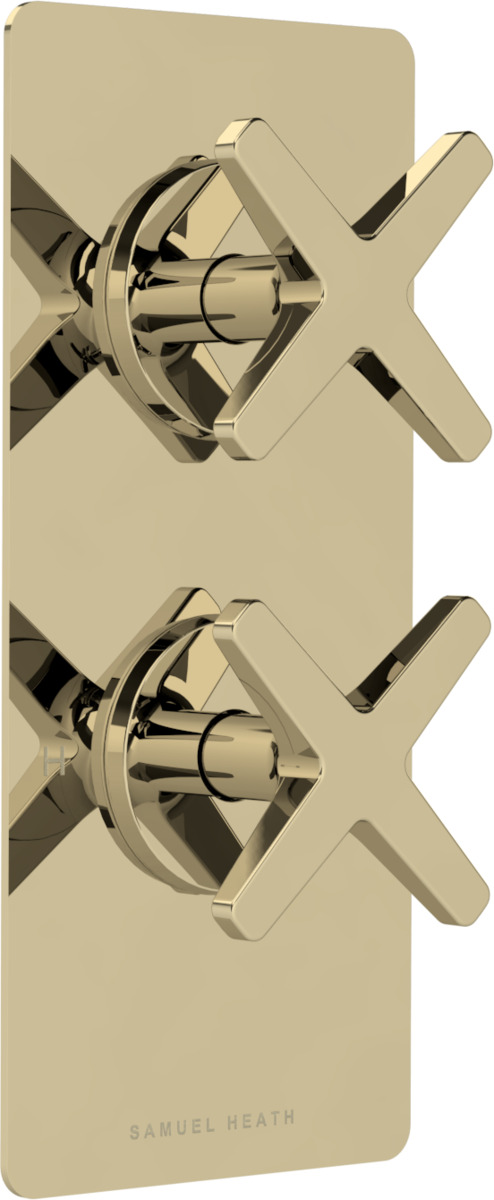 Trim set for V134-IS thermostatic valve, one volume control - Samuel ...