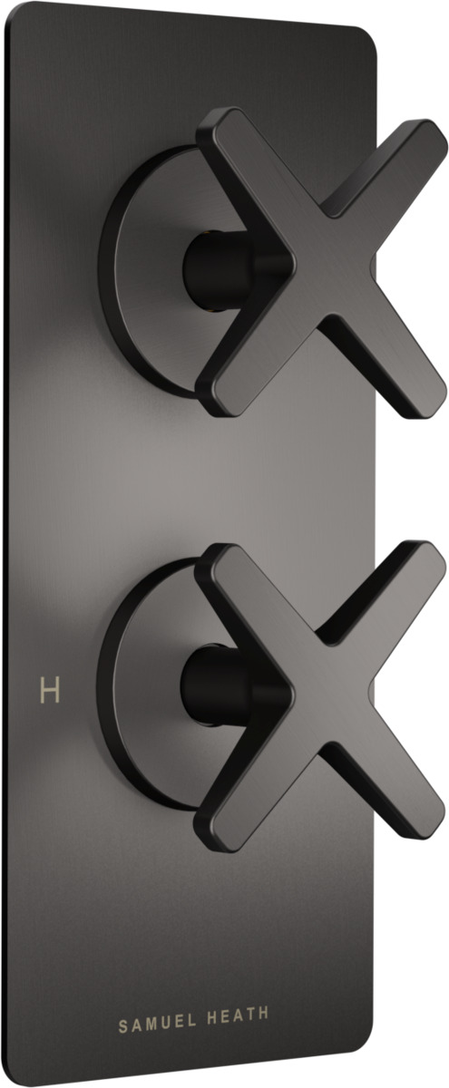 Trim set for V134-IS thermostatic valve, one volume control - Samuel ...