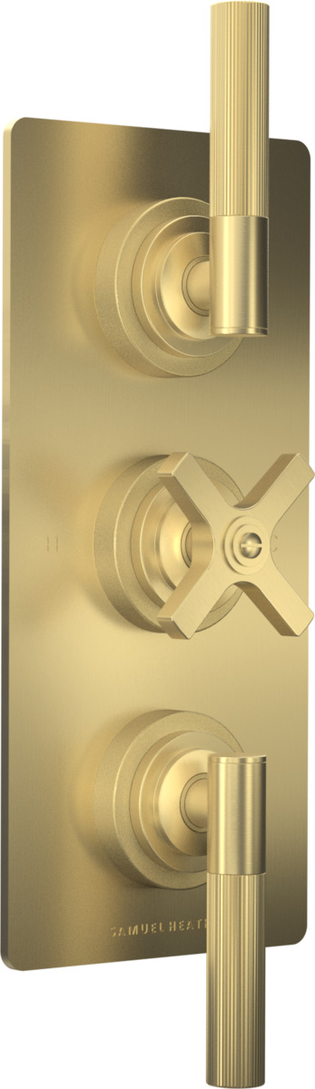 Trim set for V132-IS thermostatic valve - 2 way diverter with flow ...